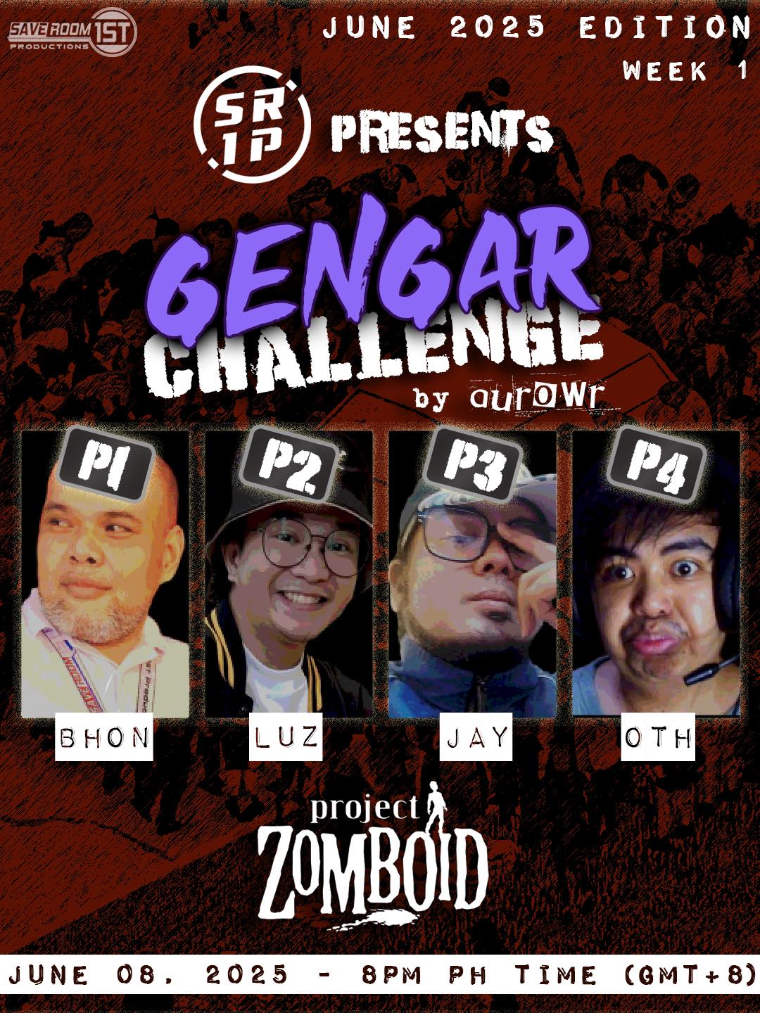 SR1P Gengar Challenge by Daitoryo – June 2025 Edition Week 1